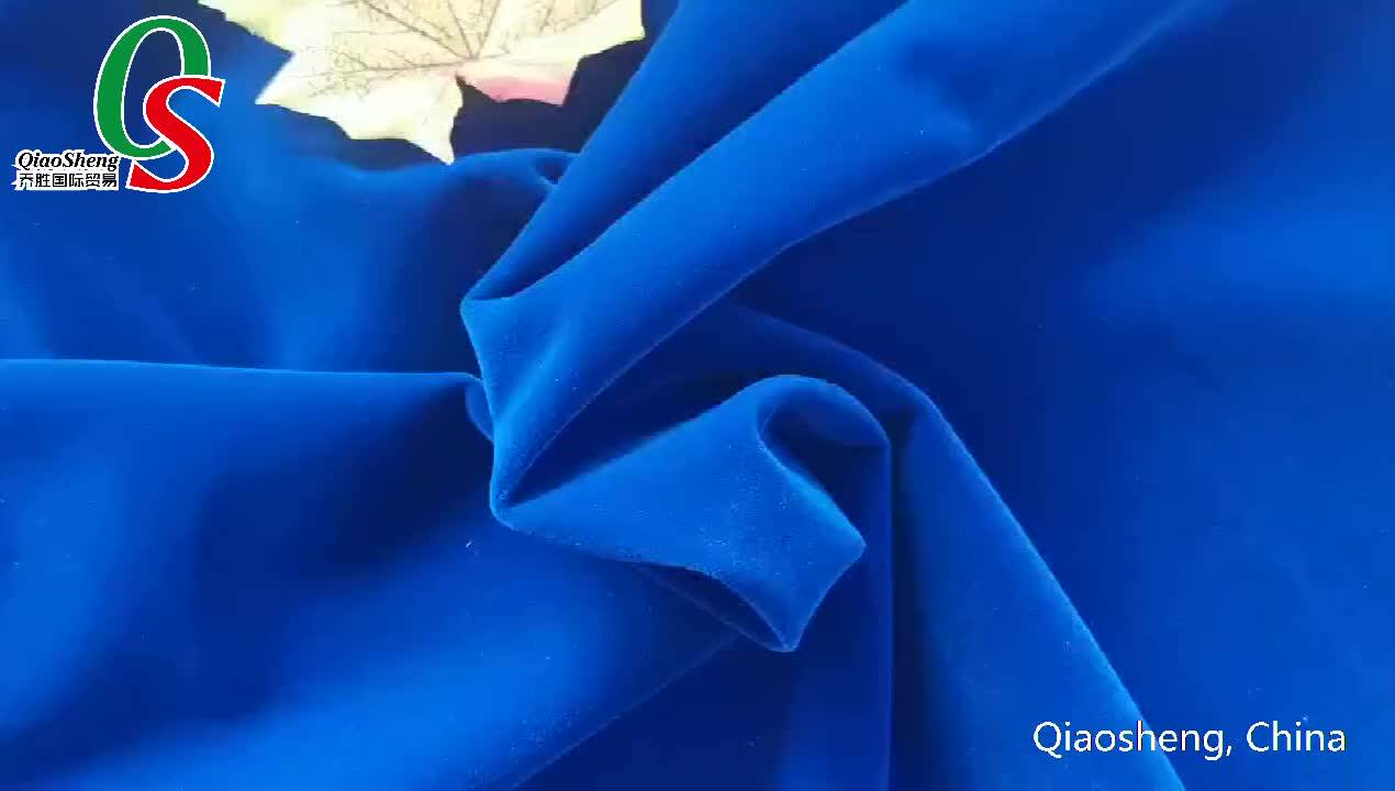 Viscose/cotton Blended Flocking Fabric Based On Polyester Warp Knit ...