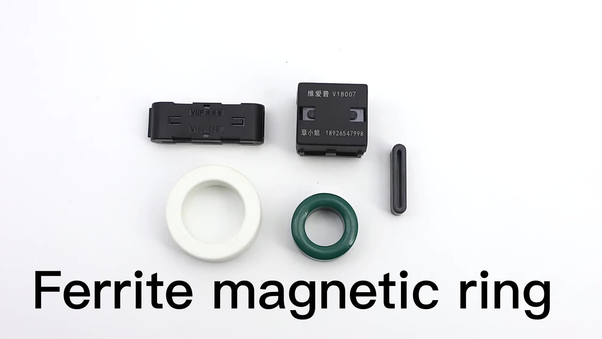 Noise Filter Cable Ring Wire Clamp Anti-interference Noise Filters Core ...