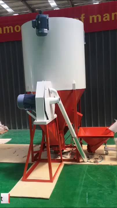 Easy Operate Mini Poultry Feed Mill Machine For Farm Animal Feeder ...