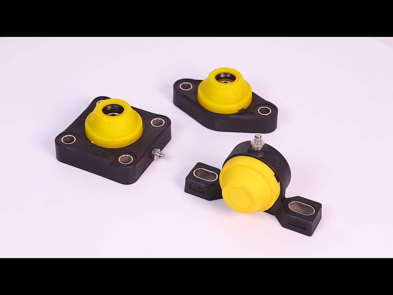 Ldk Sgs Approved Tp-fb206 Plastic Housing 3-bolt Flange Bearing - Buy 3 ...