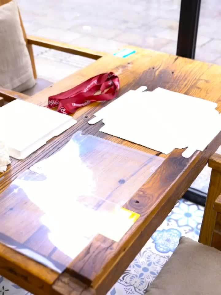 Kccb New Cake Box Wedding Birthday Party Pvc Square Gift Packaging ...