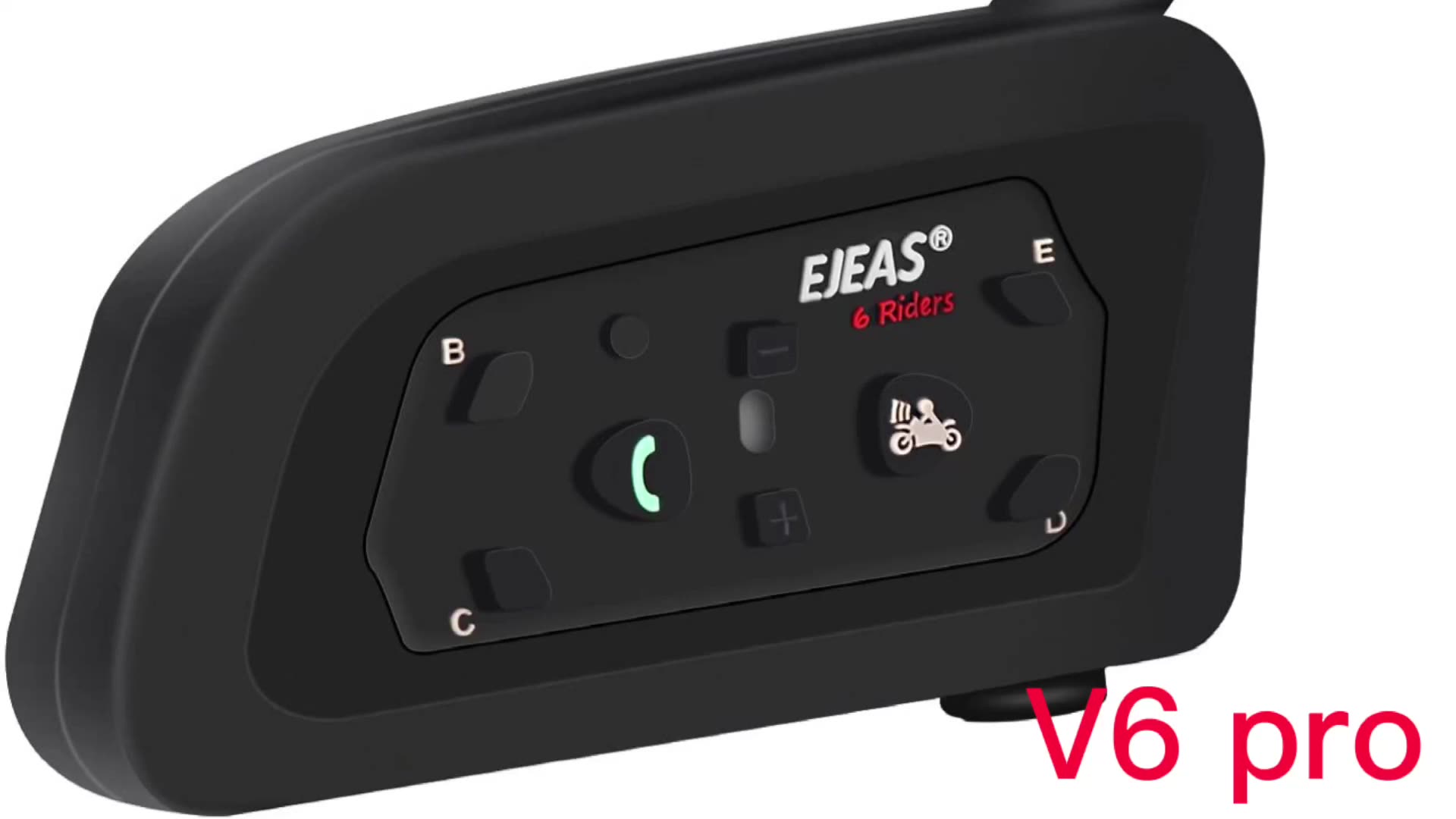 Ejeas V6 Pro High Quality Motorcycle Helmet Headphones 1200m Bt ...