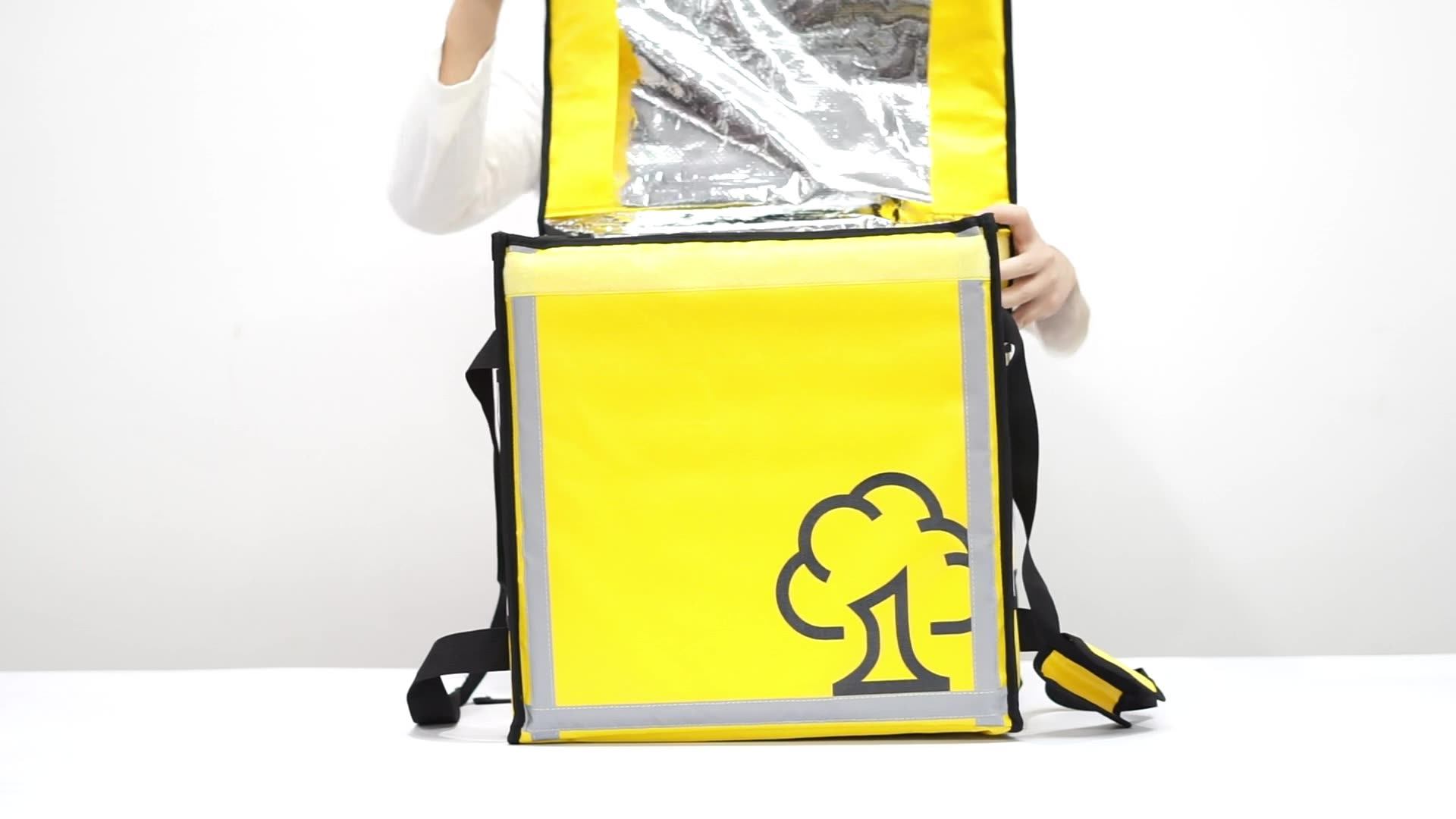 Motorcycle Bicycle Food Delivery Bag Backpack For Pizza Hot Just For ...