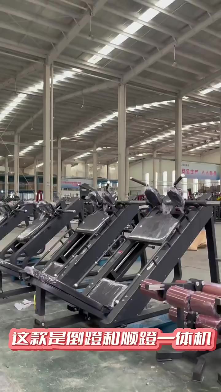 Multi Function Plate Loaded Machines Hack Squat Machine Leg Press Gym ...