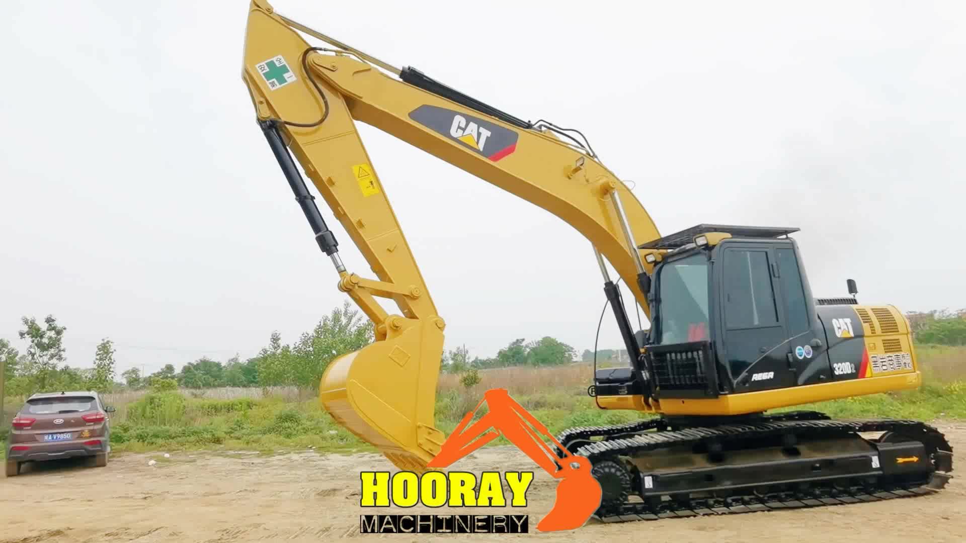 Second Hand 320d2 Excavator Caterpillar Middle Size 20 Ton Crawling ...