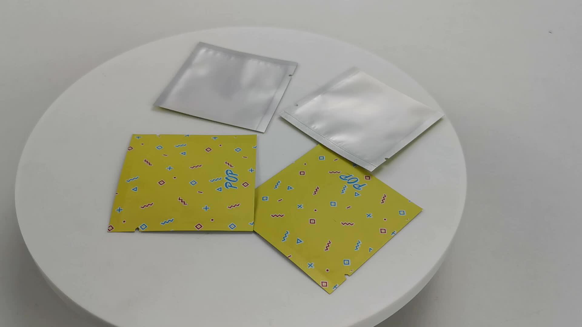 Top Sealable Pouch Heat Sealing Sample Protection Matt Finish Leakproof ...