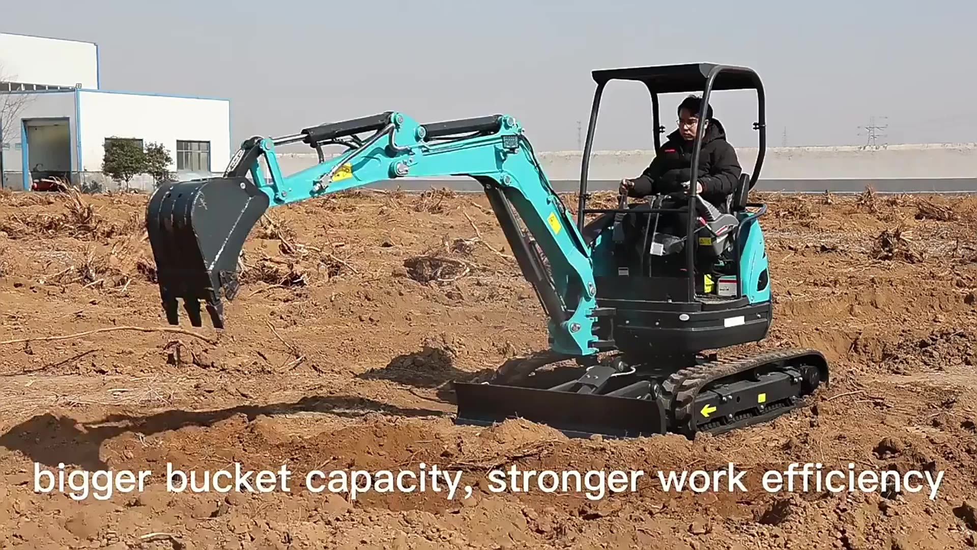 2.5 Ton Hydraulic Pilot Mini Micro Small Digger Crawler Excavator ...