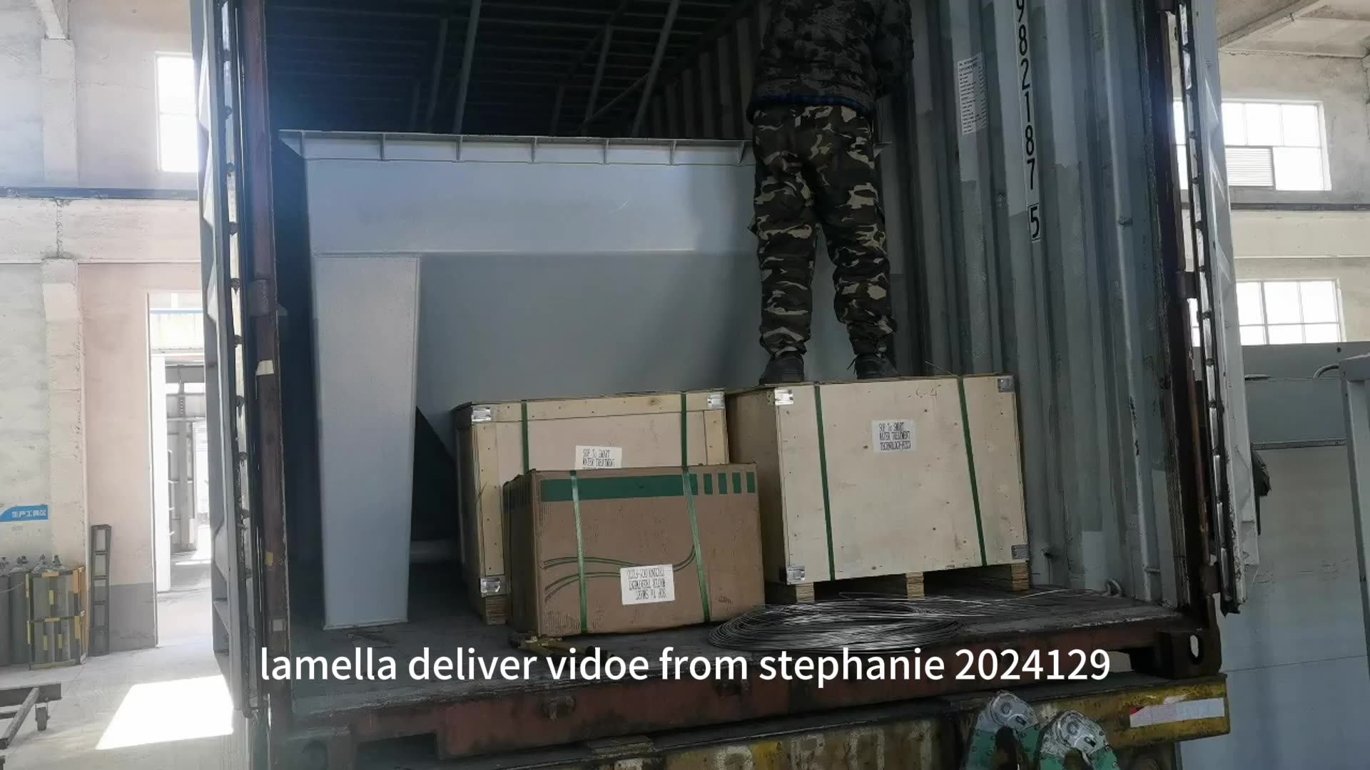 3m3-90 Lamella Clarifier Sedimentation Tank Plate Lamella Pack River ...