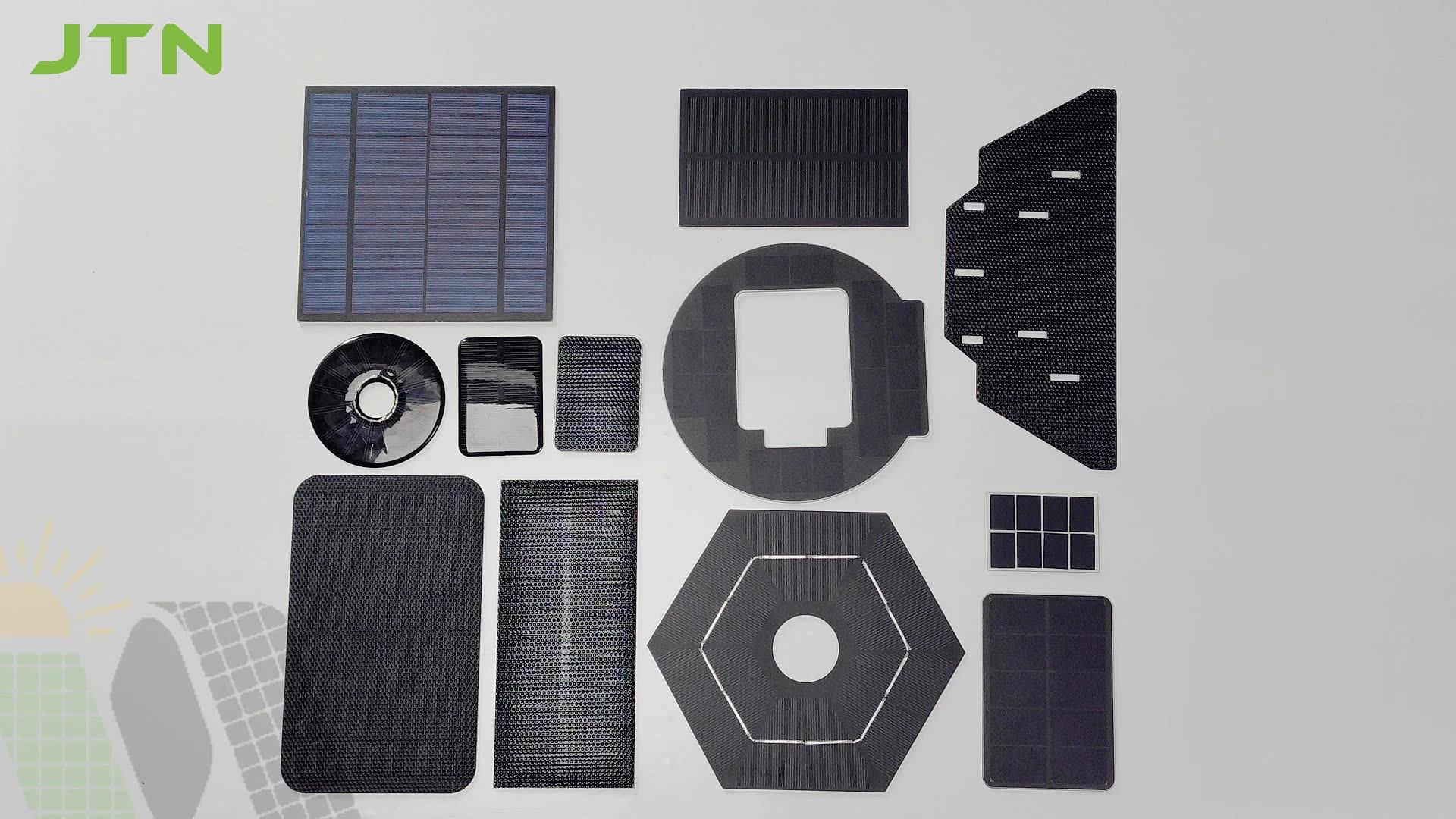 Etfe Pet Flexible Solar Panels 7w 10w 18w 20w 12v Small Curved Solar ...