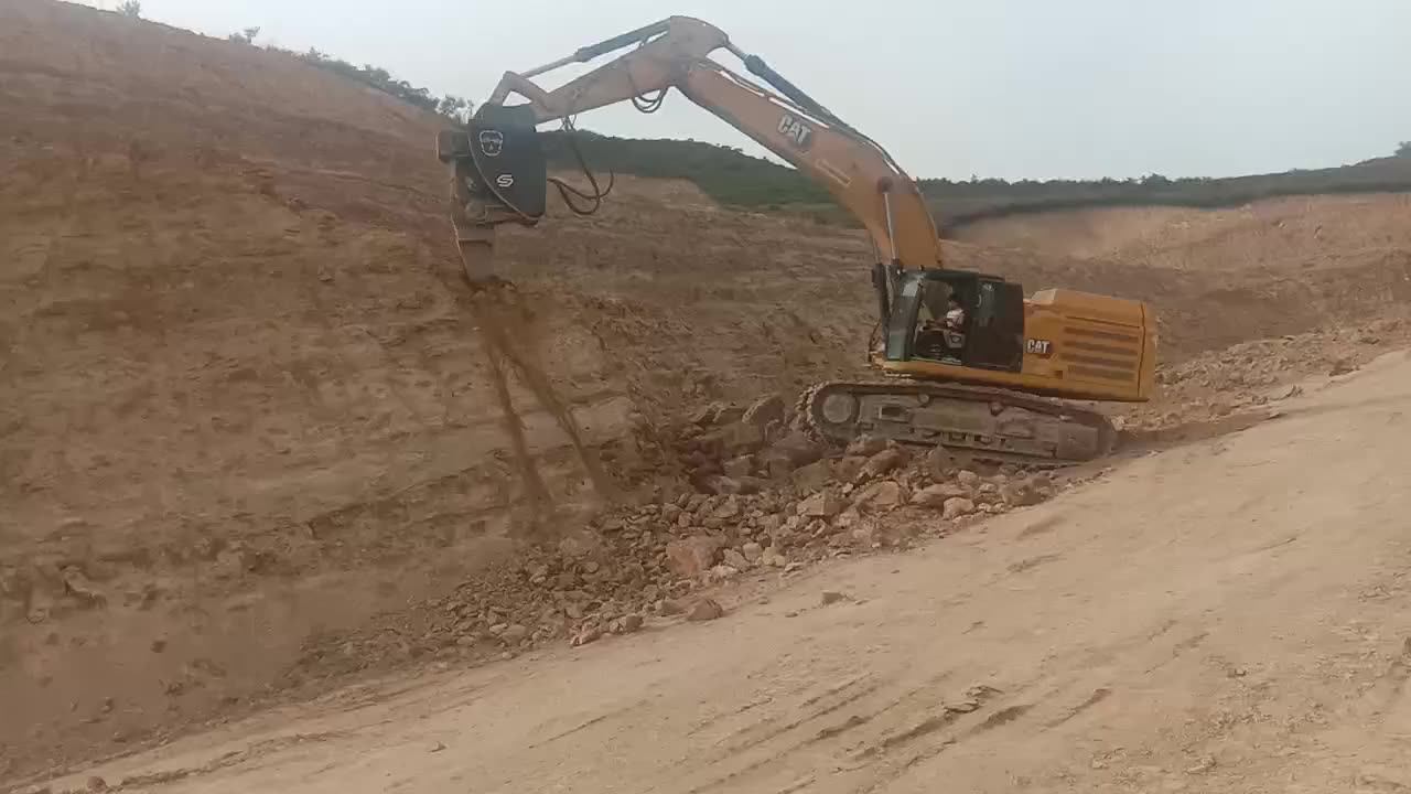 Qinjia Excavator Attachment Hydraulic Vibro Ripper Sv-t9 For 90-190tons ...