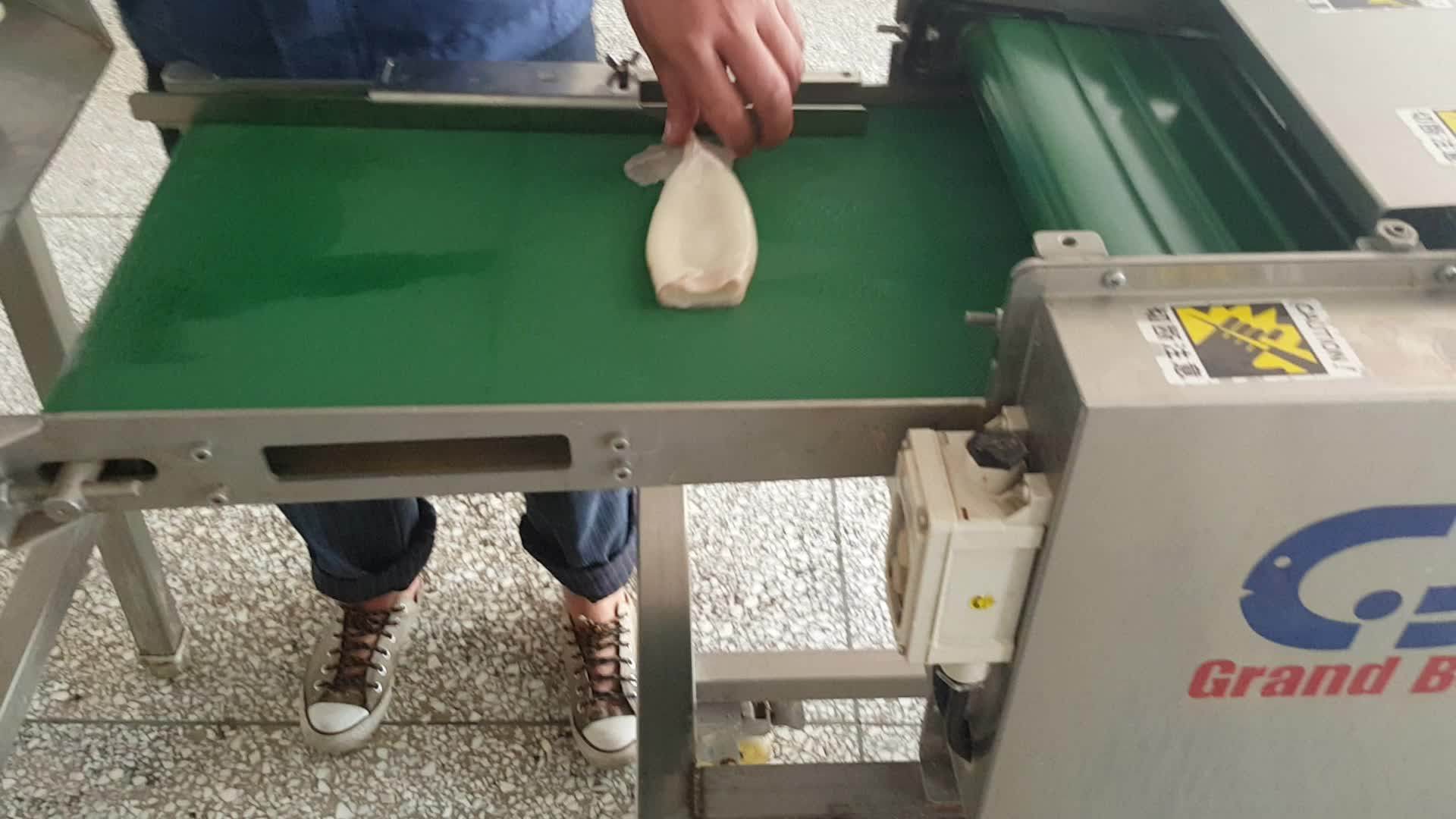 200 Kg/h High Quality Squid Rings Cutting Machine/squid Tube Cutter ...