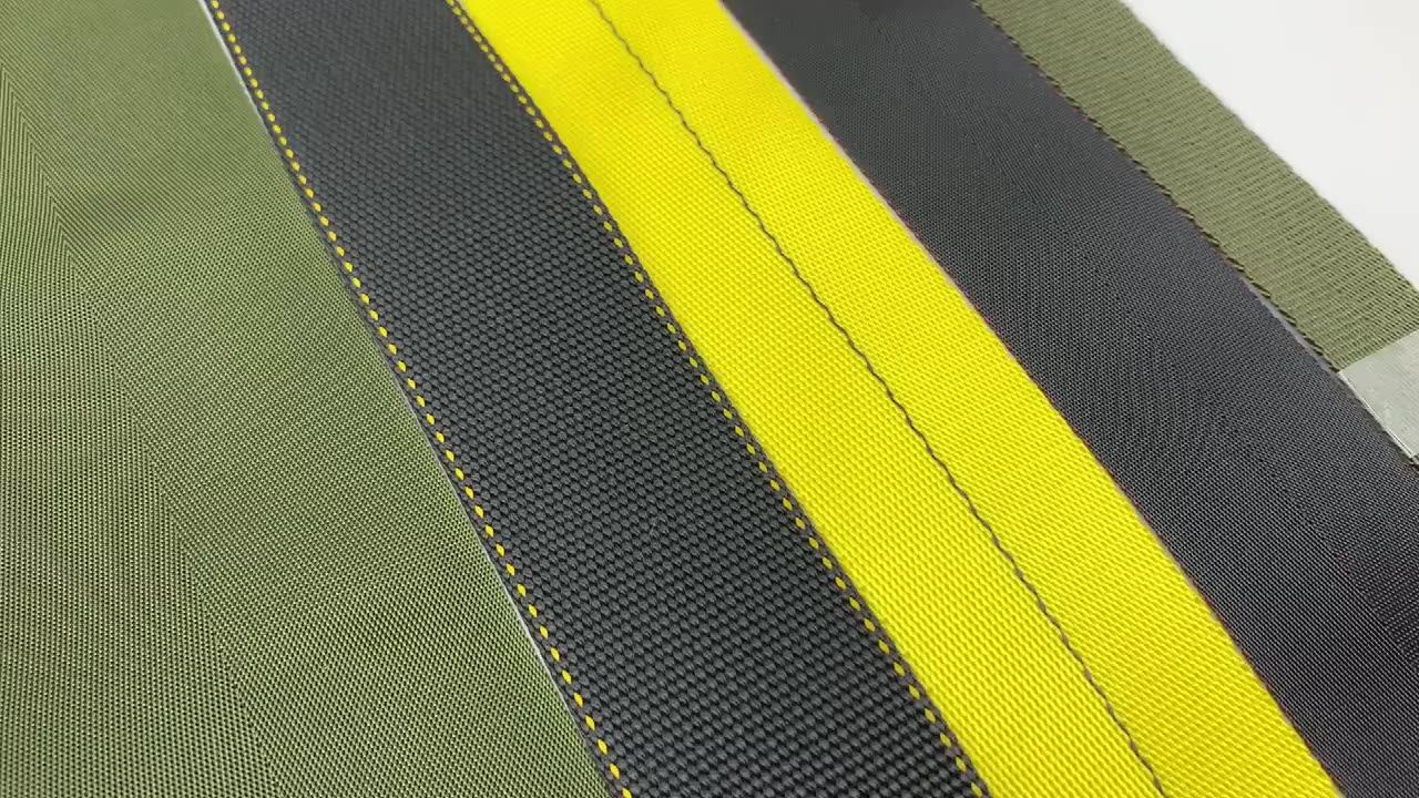 Custom 4088 Type 7 Webbing Pilot Belt Mil Spec Flat Mil Spec Parachute ...