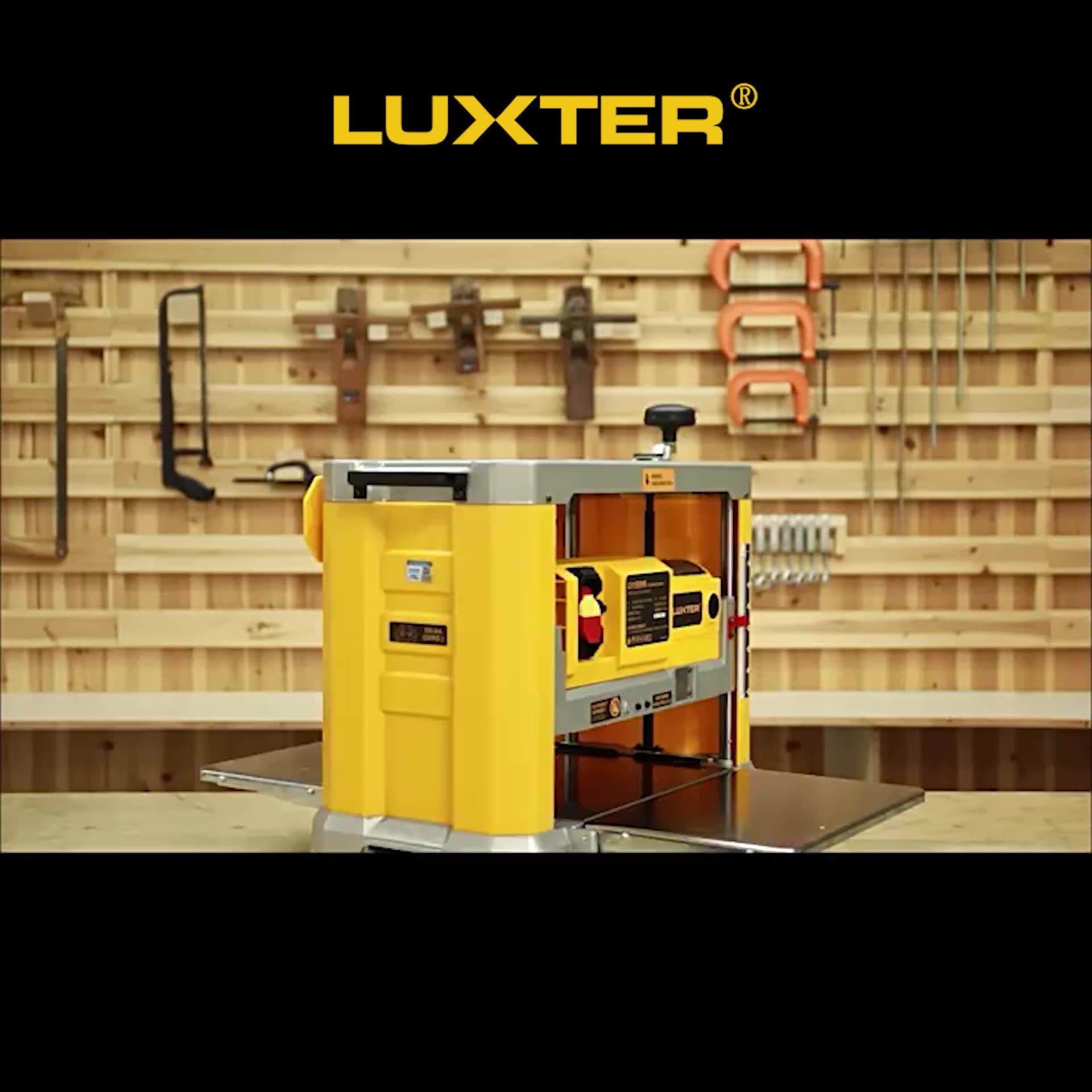 Luxter New Upgrade 2000w Electric Thicknesser Planer Max 330mm Planing ...