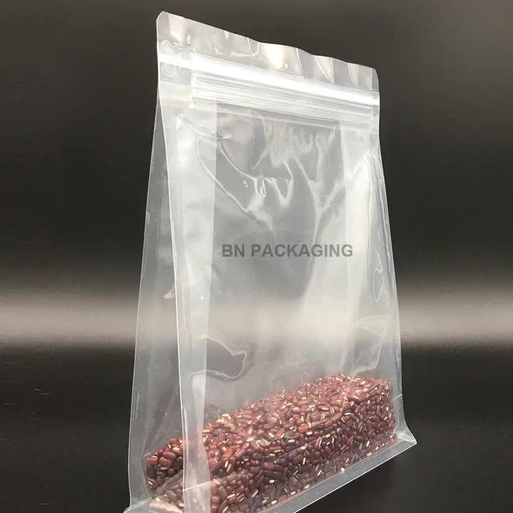 Bio Degradable Bags Pla Food Packaging Freezer Pouch For Seafood - Buy ...