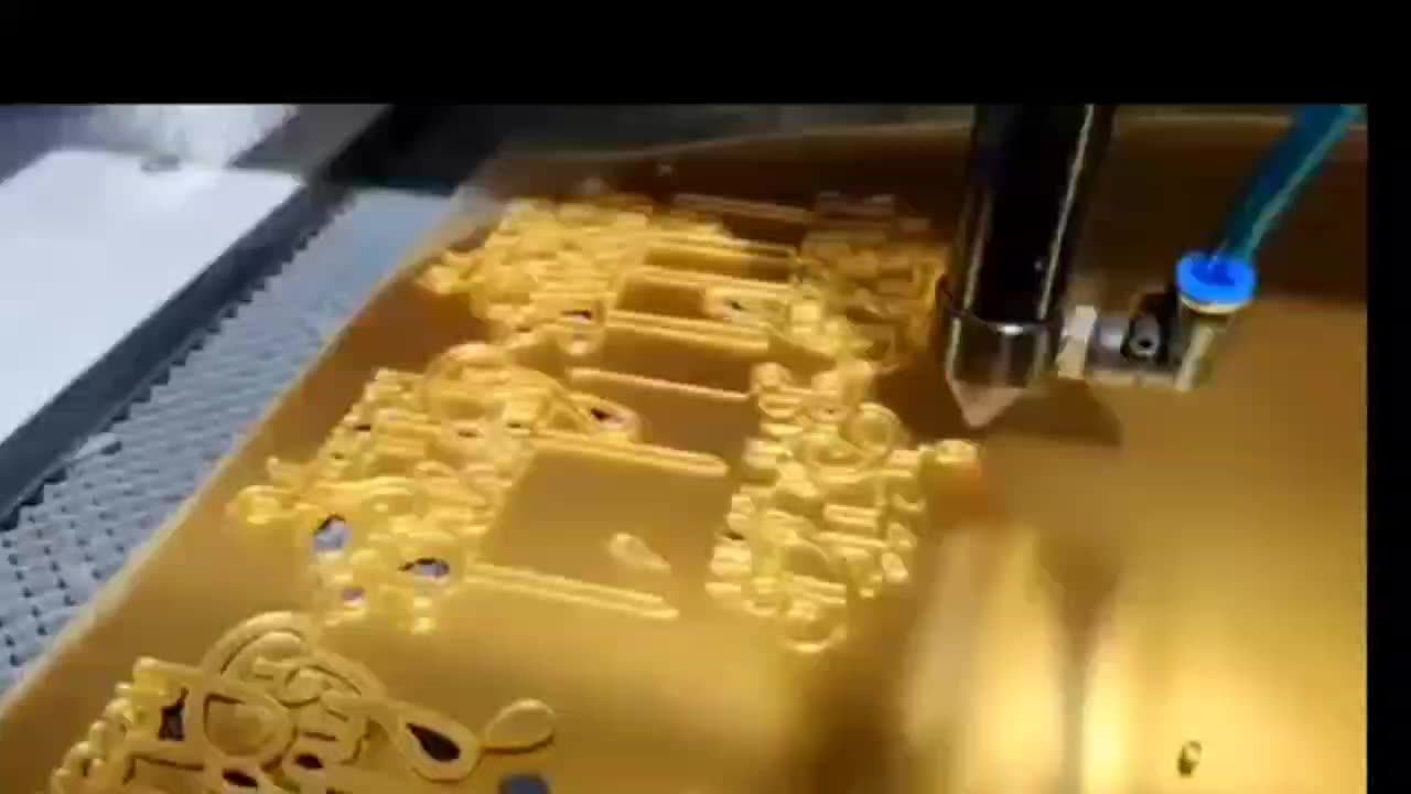 Acrylic Cake Toppers Paper Wedding Invitations Laser Cut Machine - Buy ...