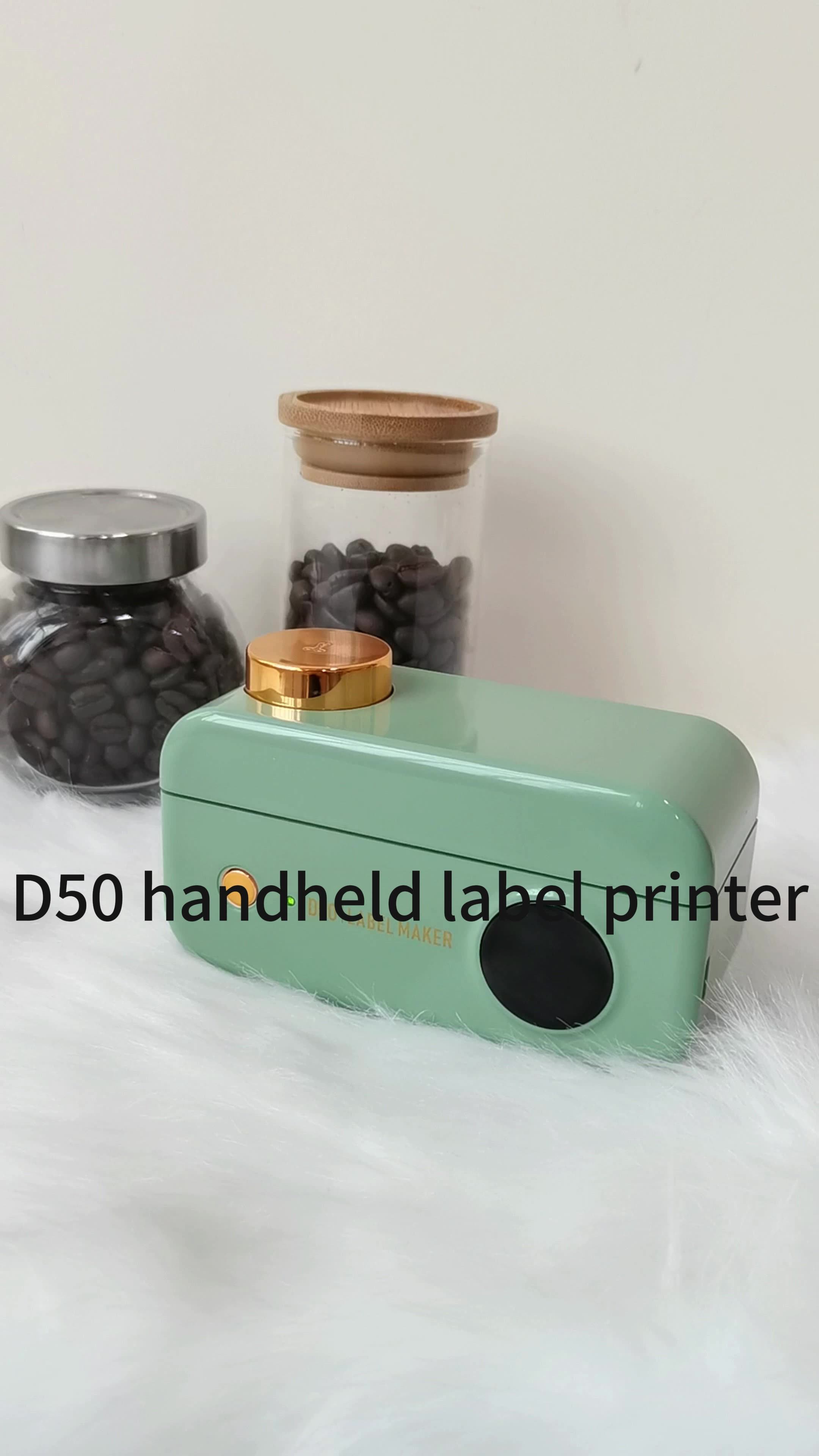 Phomemo Sticker Printing Machine D50 Portable Sticker Printer Mini ...