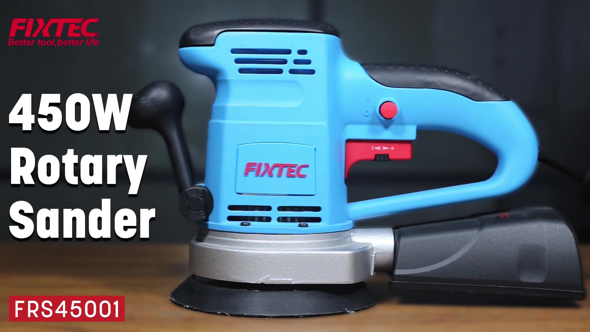 Fixtec Power Tools Sanding Machine 450w Electric Orbital Sander Price ...