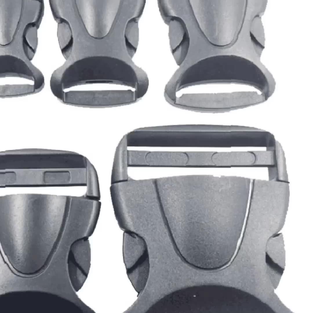 Plastic Buckles Durable Adjustable Side Flat 1 Inch 2 Inch Clips Snaps ...