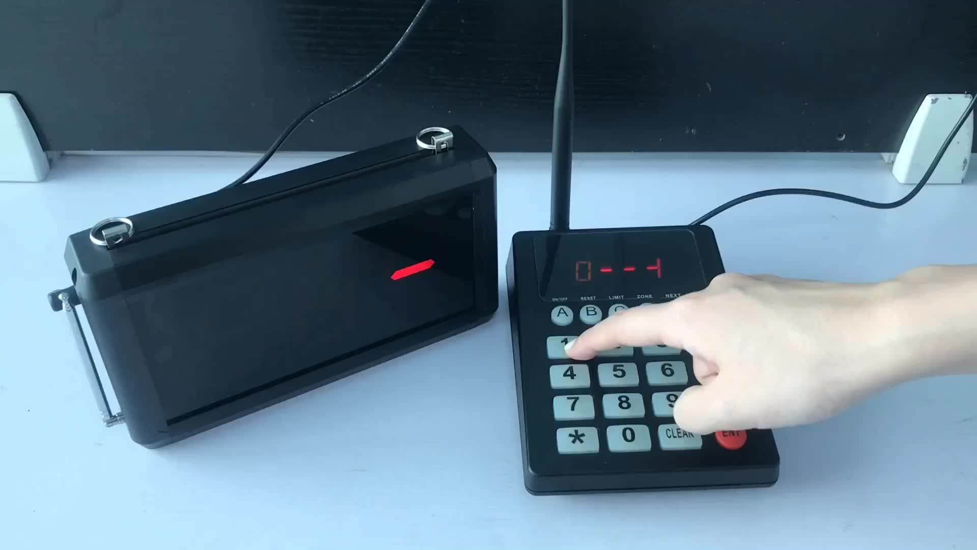 Wireless Queue Ticketing Manage System Easy To Use With Display Keypad ...