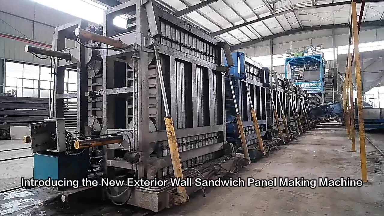 Prefab Building Precast Concrete Hollowcore Slab Making Machine ...