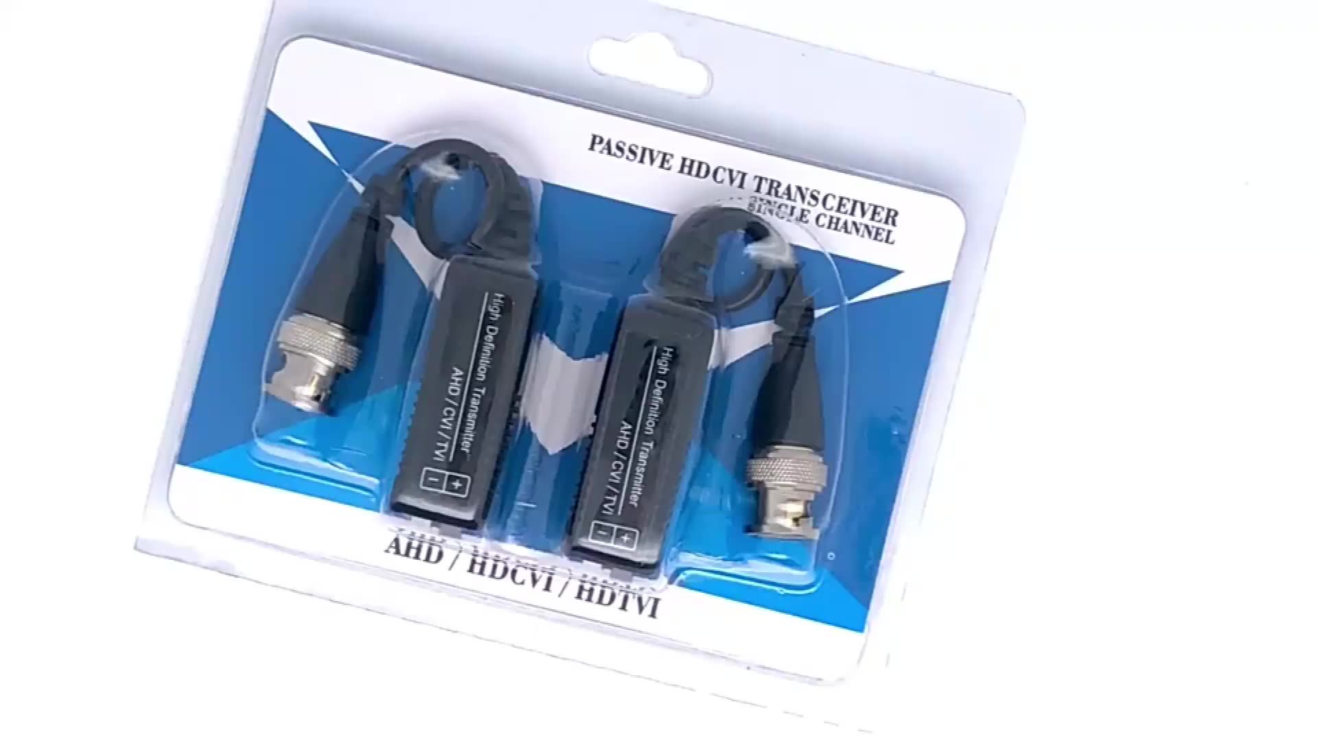 Video Balun Transceiver Ahd/cvi/tvi 1 Channel Passive 2mp 5mp 8mp Video ...