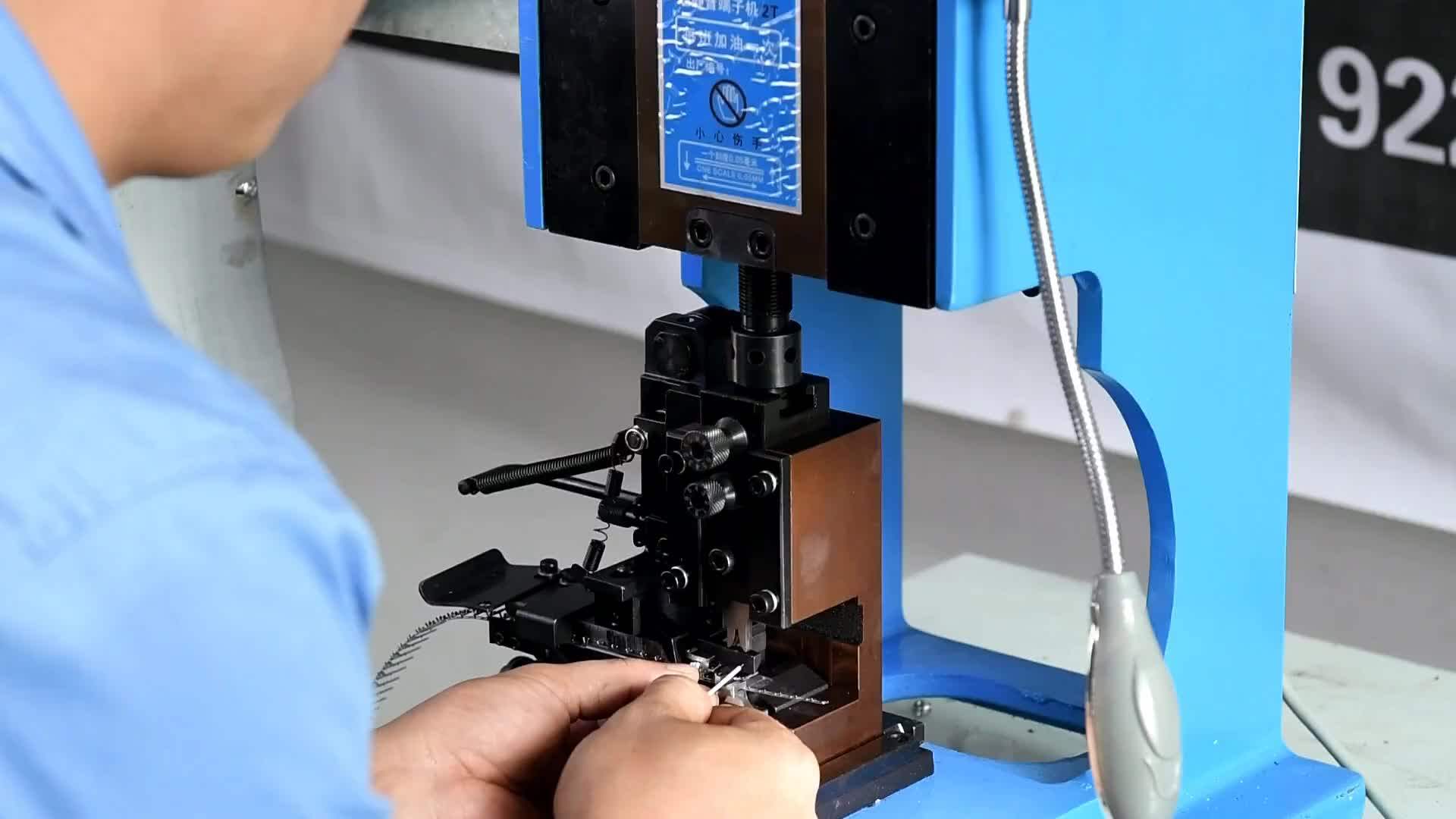 1.5t / 2t Mute Terminal Crimping Machine End Crimping Machine ...