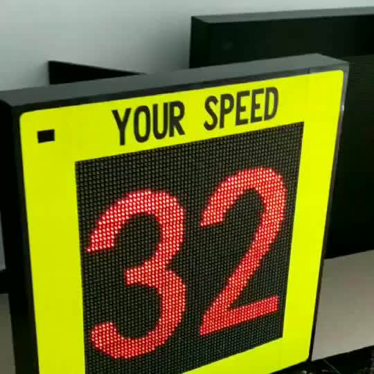 Portable Radar Sign Detector Speed Limit Sign For Traffic Control - Buy ...