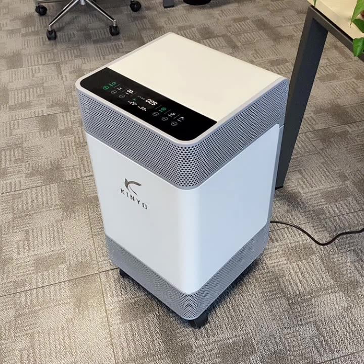 Living Room Floor Stand Movable Big Commercial Use Large Air Purifier ...