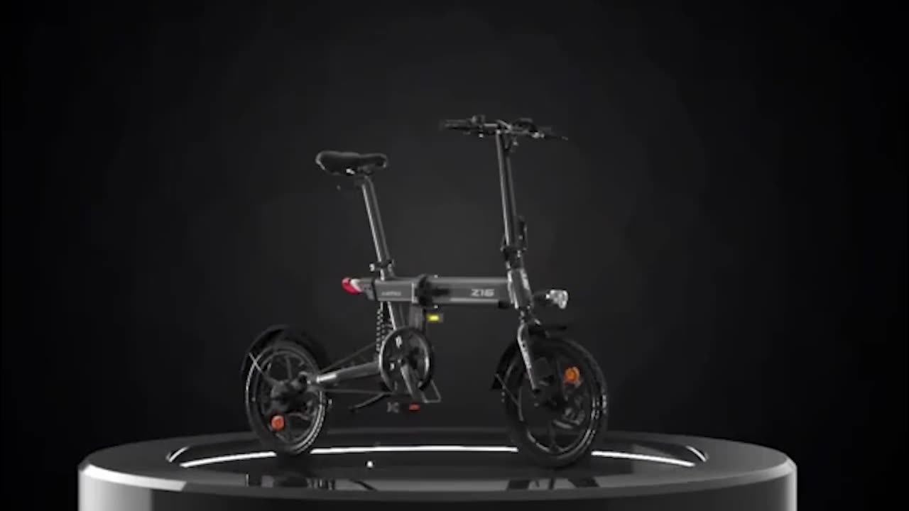 Himo Z16 Hidden Battery Long Range Pedelec Folding E Bicycle Ebike ...