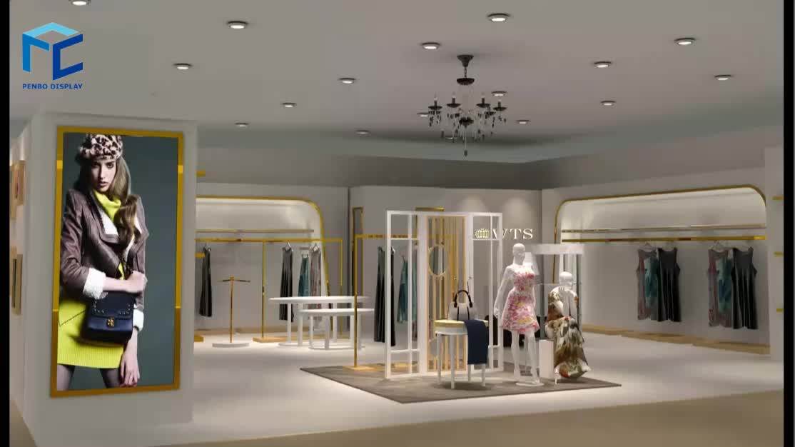 Clothing Store Showcase,Men Clothing Shop Interior Design Garment Shop ...