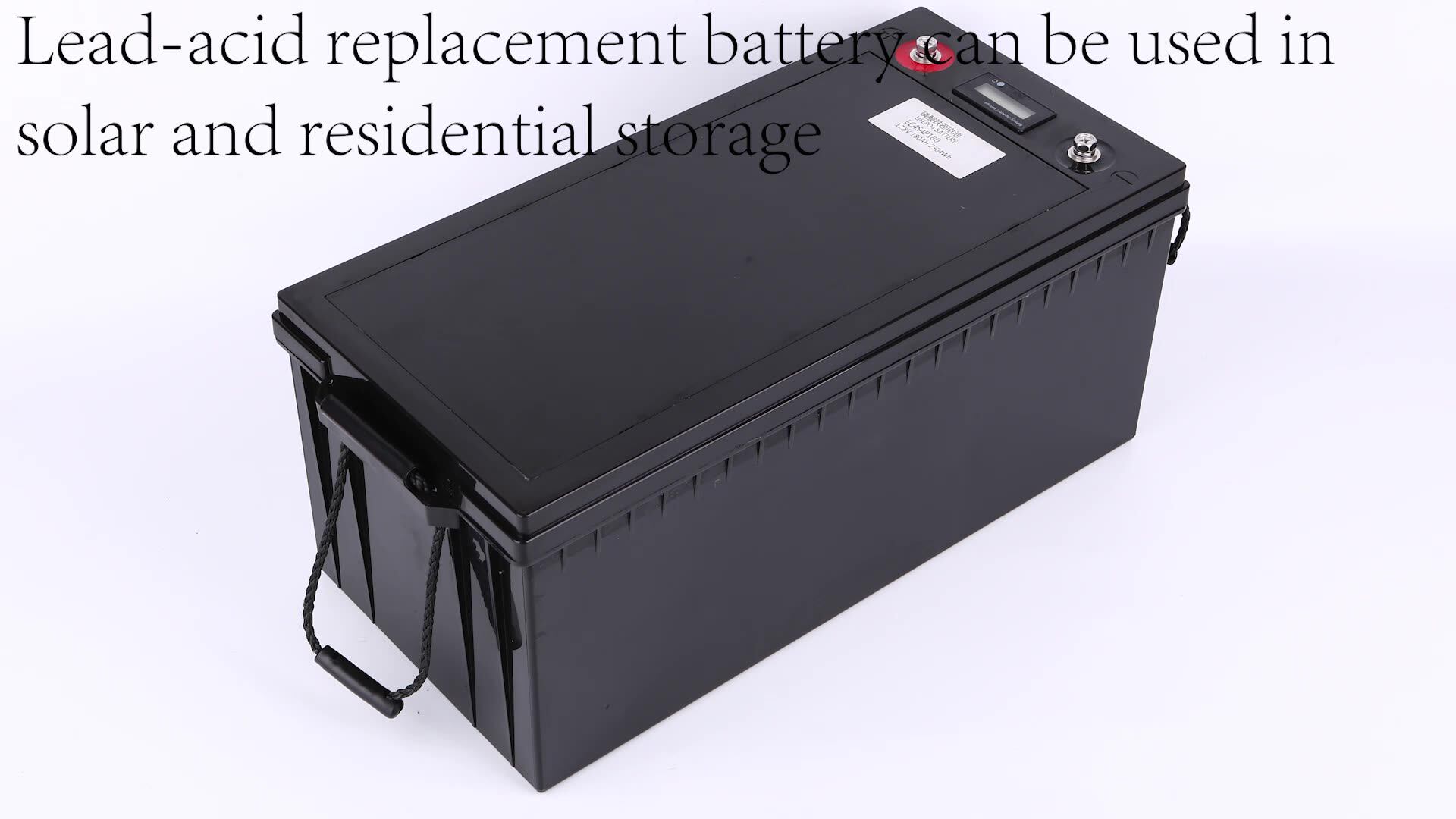 Lfp 200ah Rechargeable Backup Solar Lead-acid 12v Lfp Solar 200ah Lfp ...
