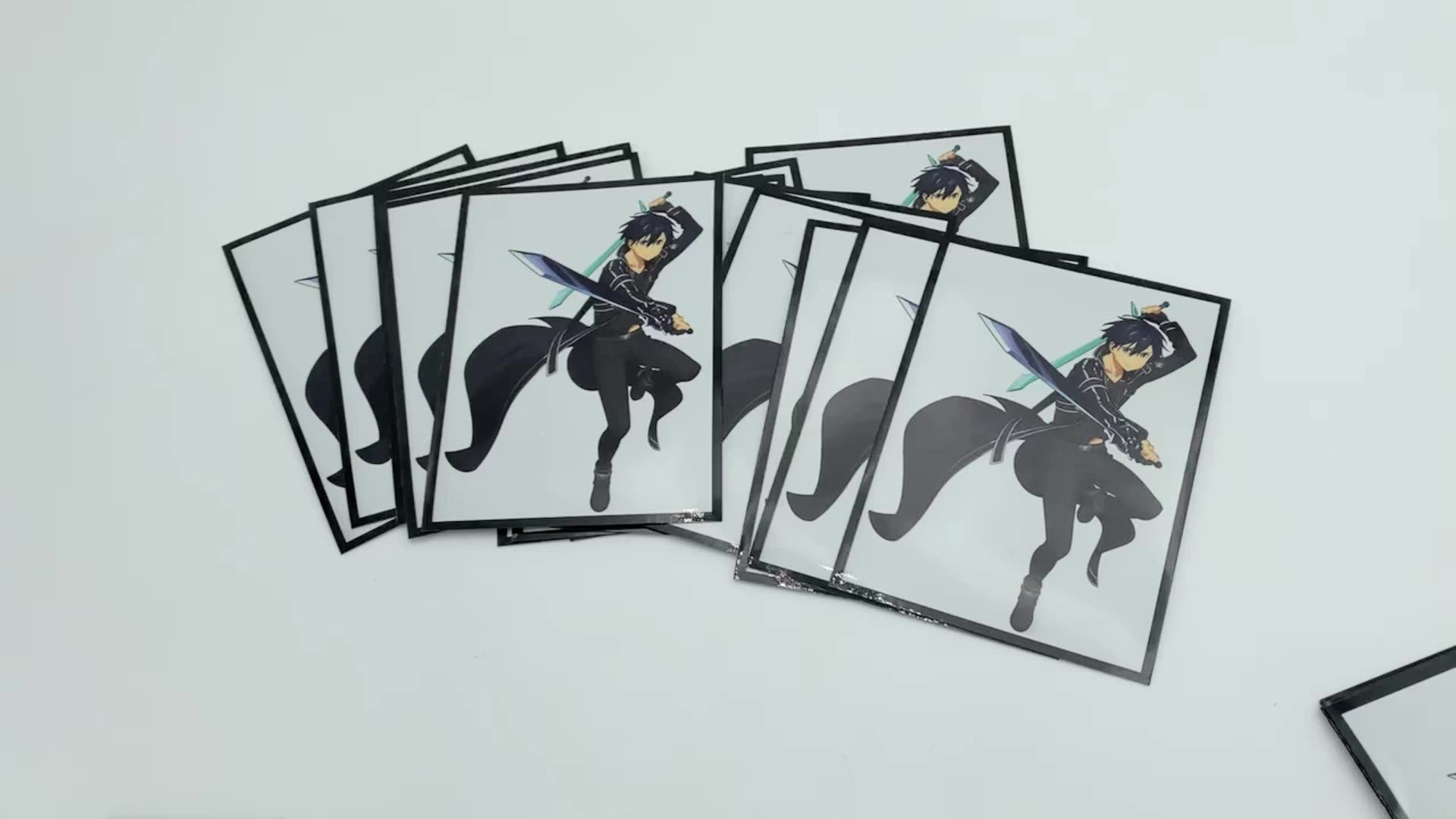 Premium Art Printed Card Sleeves For Board Tcg Mtg Custom Anime Yugioh ...