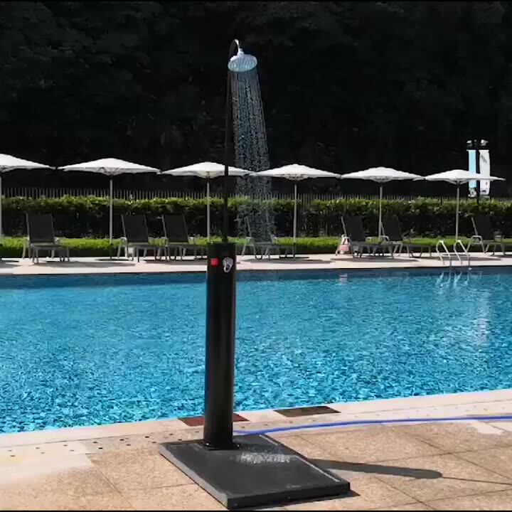 Kangrun High Quality Stainless Steel Outdoor Garden Solar Shower Column ...