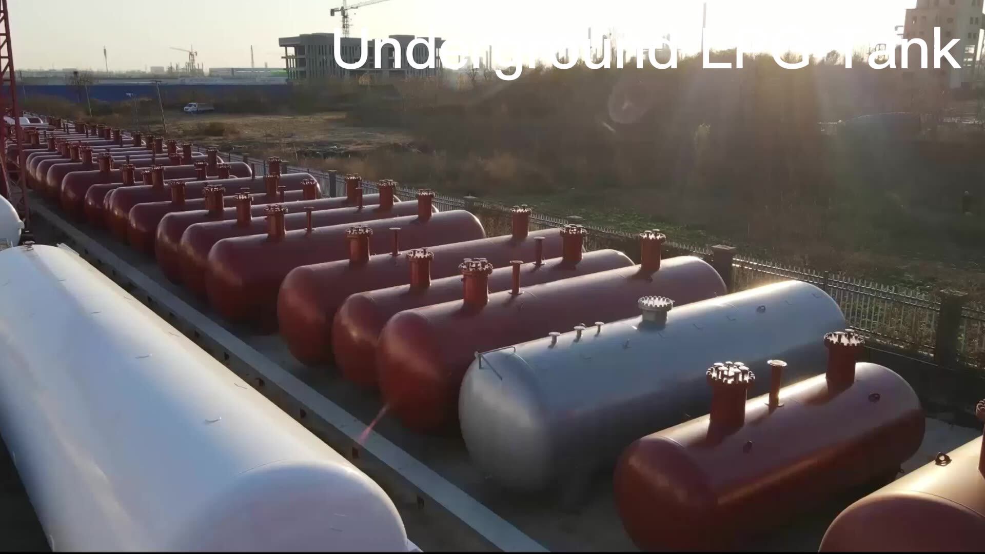 Empty 10m3 50 M3 Lpg Propane Gas Underground Storage Tank For Kenya ...