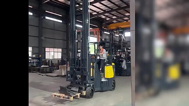 Warehouse Forklift Very Narrow Aisle Forklift 1.5 Ton 2 Ton 3 Ton Vna ...