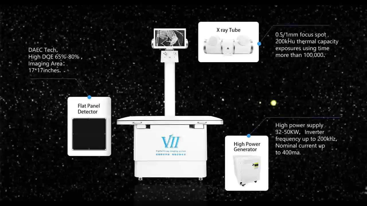 Stainless Metal Material Surgical Table Dynamic X Ray Machine With High ...