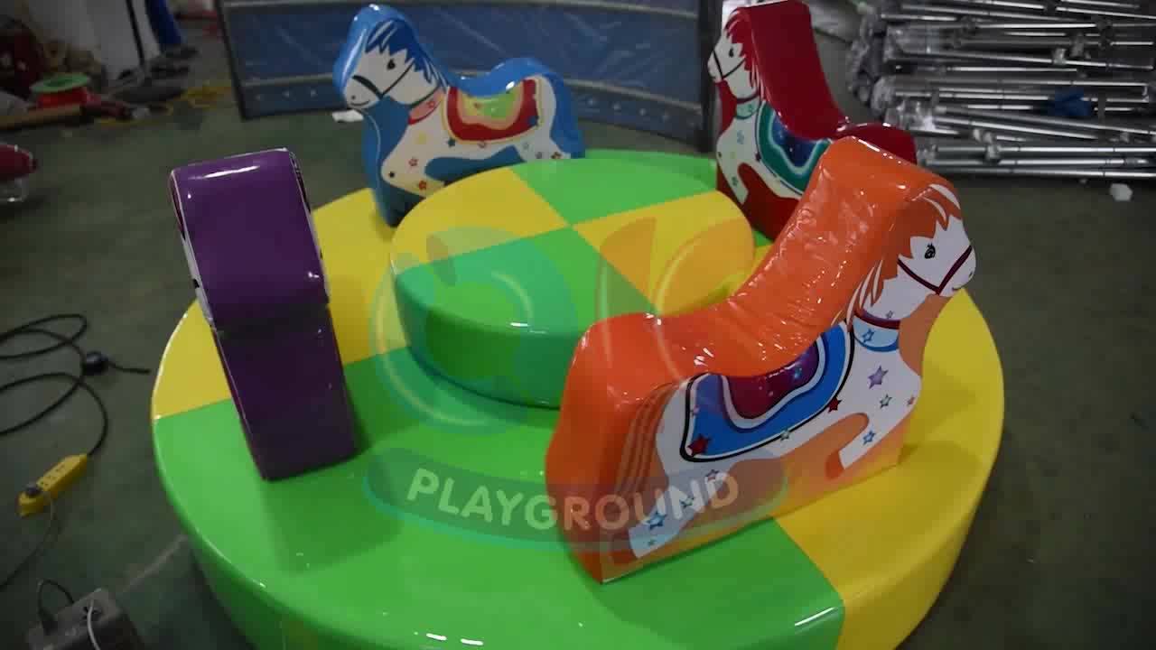 Indoor Games Carousel Soft Play Accessories Of Indoor Playground ...