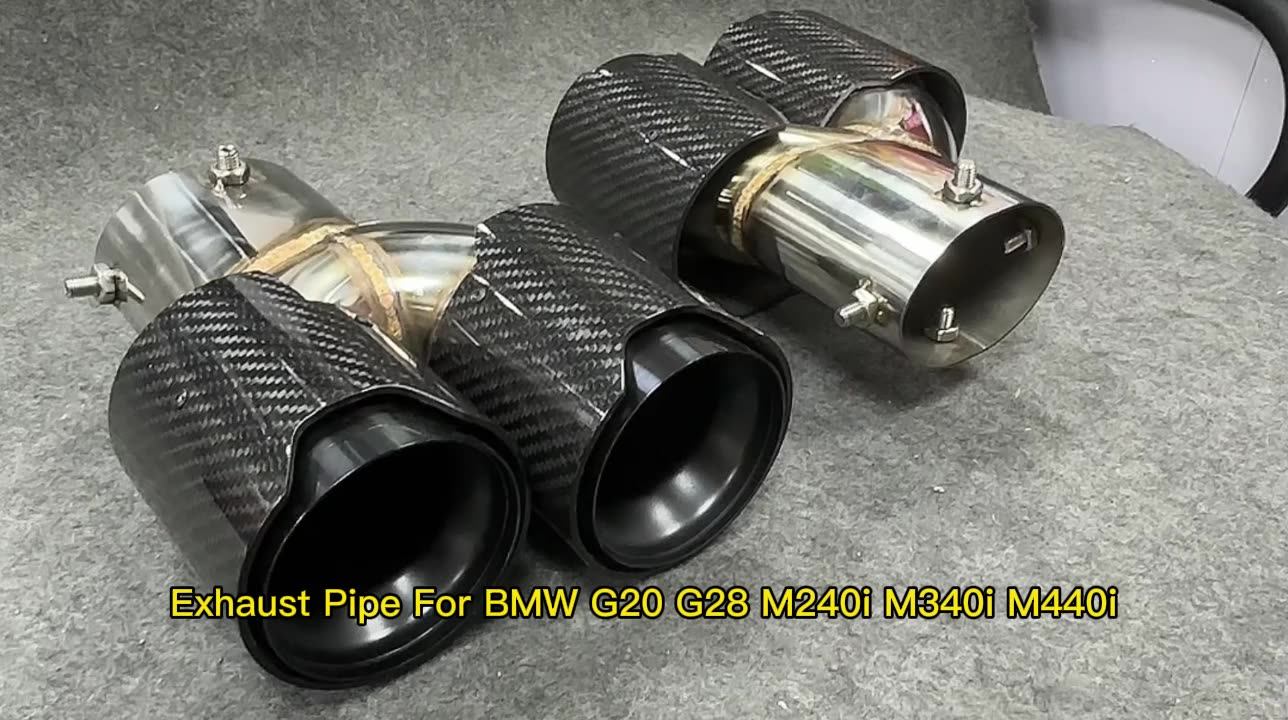 Sypes M340i Exhaust Pipes For 19-22 Bmw G20 Exhaust G21 G22 G23 G26 G42 ...