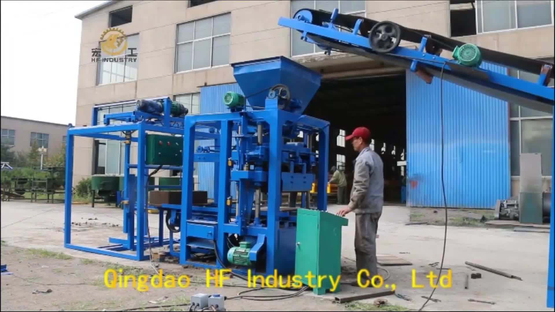 Qt4-26 Egg Laying Powerful Block Making Machine Ecologic Block ...