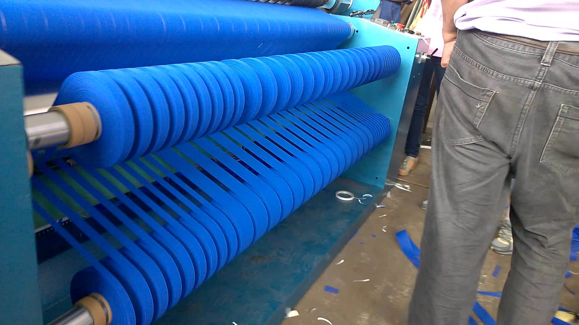 China Hot Sale Non Woven Fabric Cutting Machine Nylon Slitting Machine ...