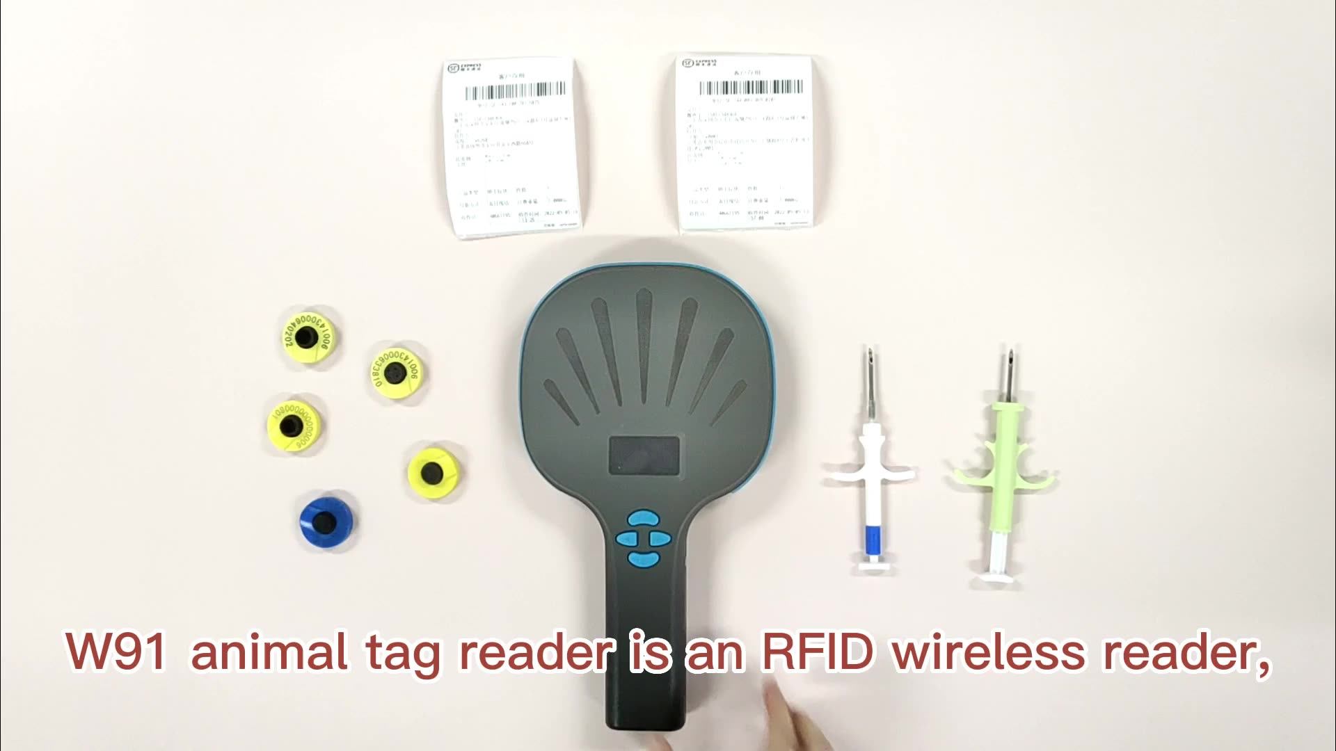 Cmrfid Long Range Rfid Reader 134.2khz/125khz Bluetoo Animal Dog Pet ...
