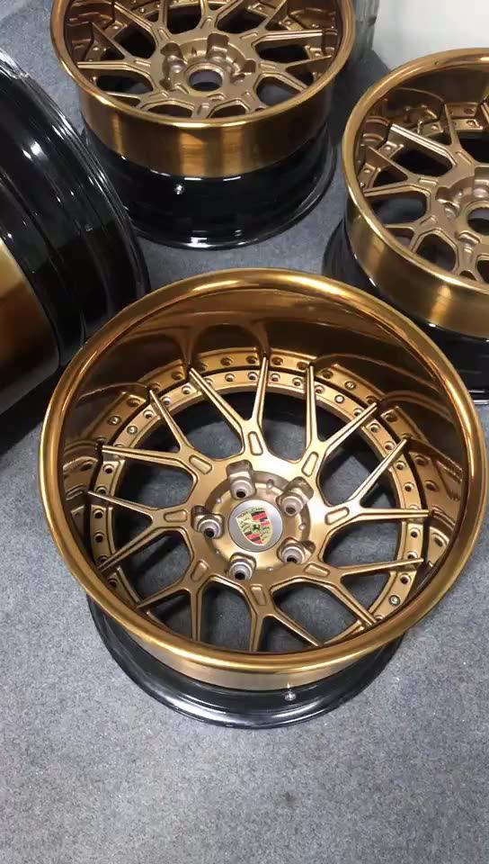 New Design High Quality 17 To 26 Inch Customized 3 Pieces Forged Split ...