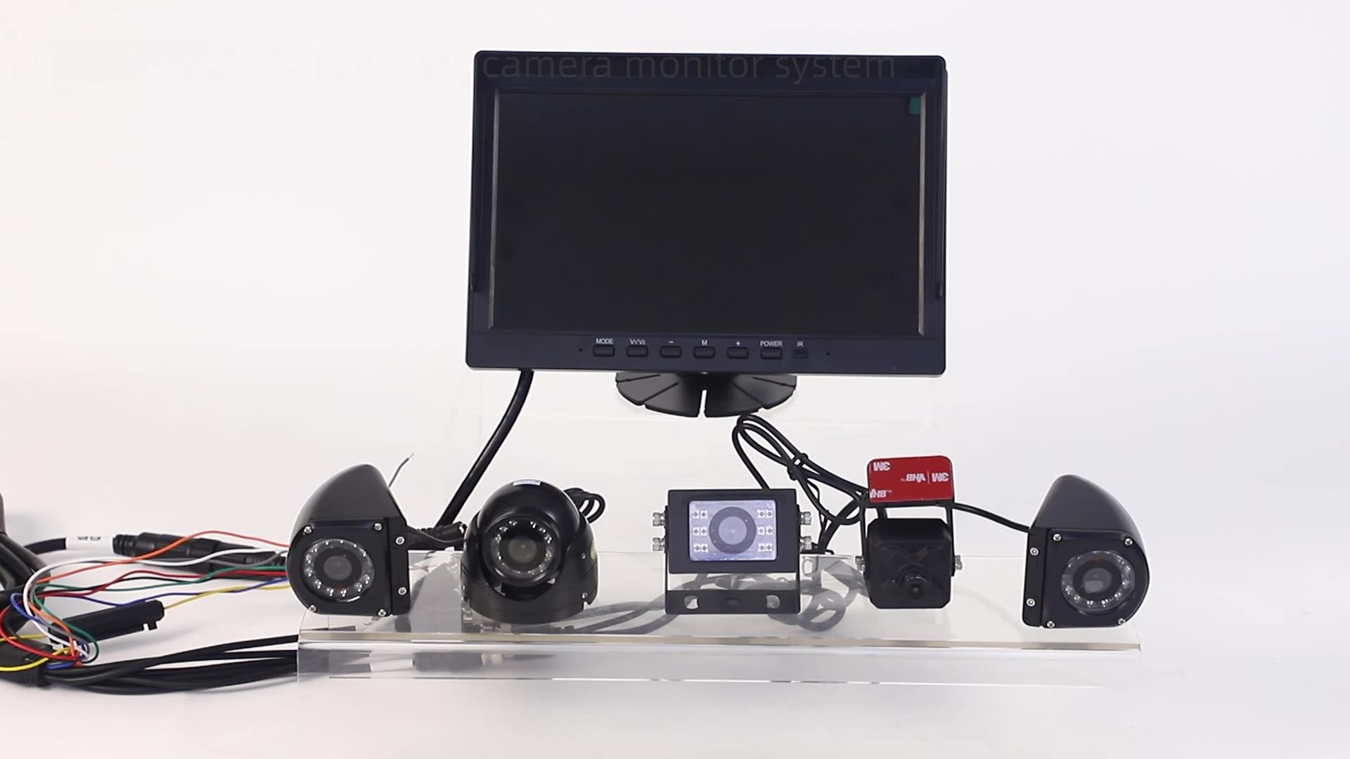 Smart Ai Bsd Blind Area Parallel Auxiliary Vehicle Camera 5ch 10.1 Inch ...