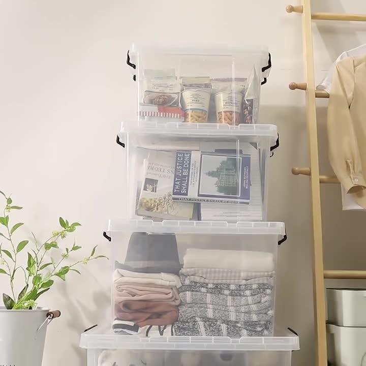 Home Storage Organization Box Industrial Plastic Storage Box With ...