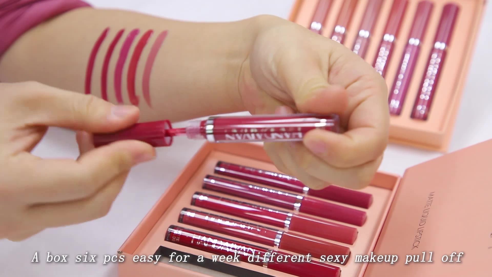 Handiyan Lipstick Set Vegan And Cruelty Free Lipgloss Vendors Liquid ...