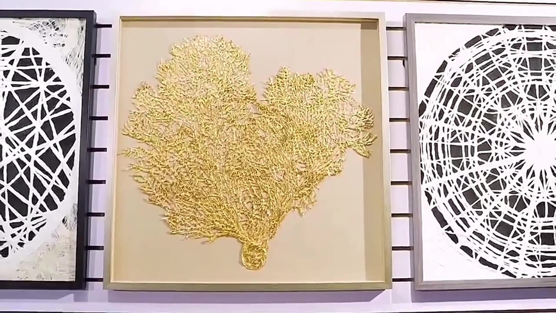 Modern Big Tree Artwork 3d Framed Paper Pulp Painting Customizable Size ...