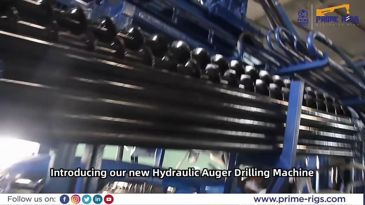 Hydraulic Auger Drilling Machine Upto The Depth Of 30to 50 Meters ...