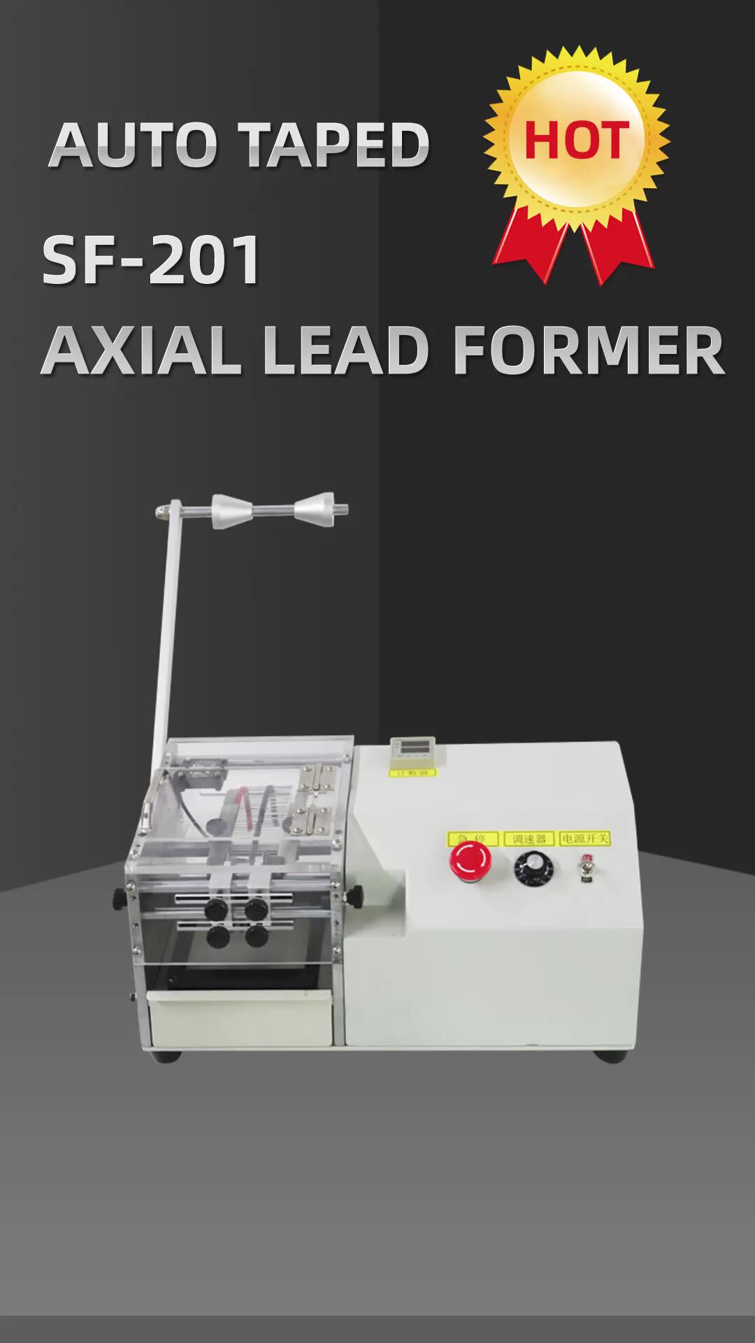 Manual U Type Resistor Axial Lead Bend Cut & Form Machine Resistor ...