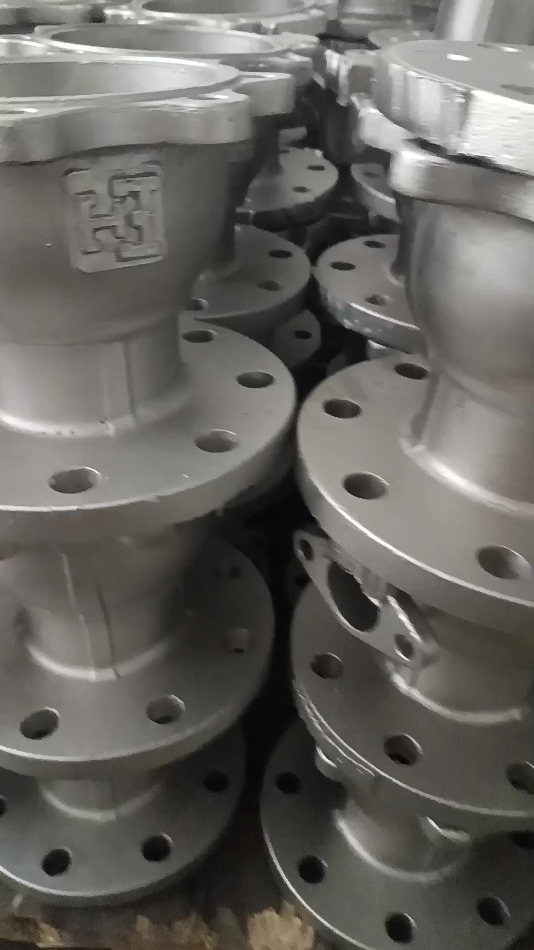 304不锈钢球阀Q41F-16浮动法兰DN50/DN100工业用全通径阀门-阿里巴巴