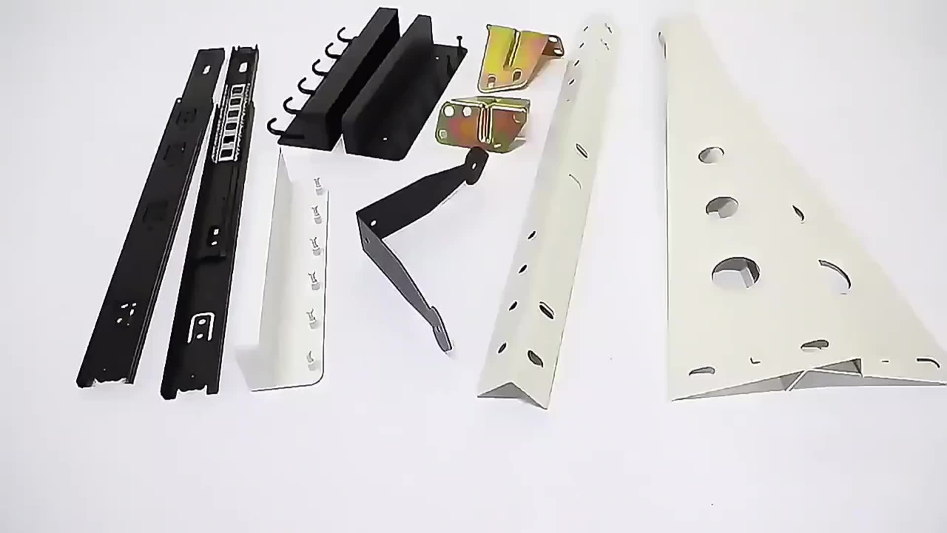 Oem Custom Floating Hidden Bracket Concealed T Metal Solid Steel Blind ...